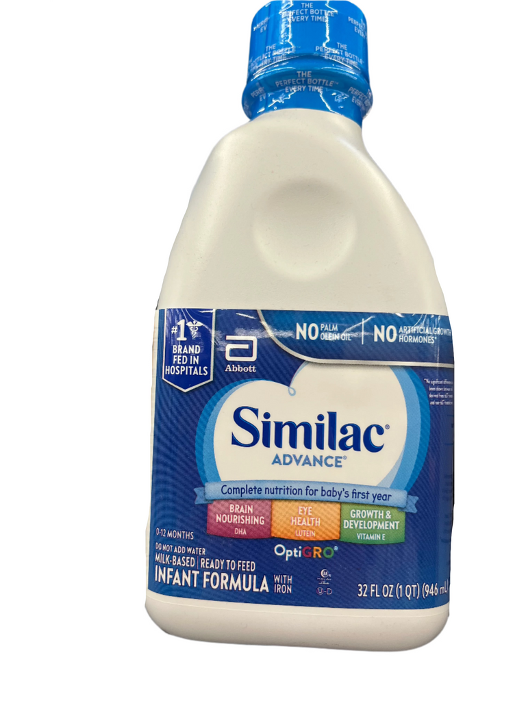 Similac Advance Infant Formula Ready to Feed 32oz – Orlando Grocery Express