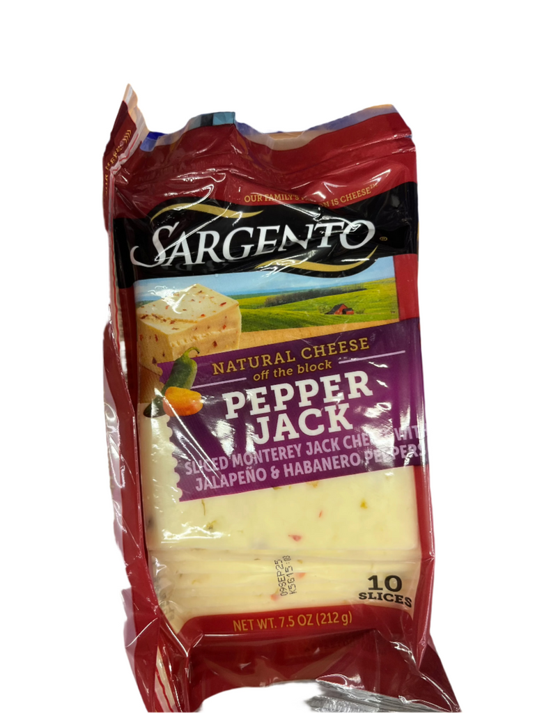 Sargento Pepper Jack Slices 10 slices – Orlando Grocery Express