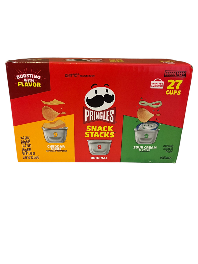 Pringles Snack Stacks Variety Pack 27 count – Orlando Grocery Express