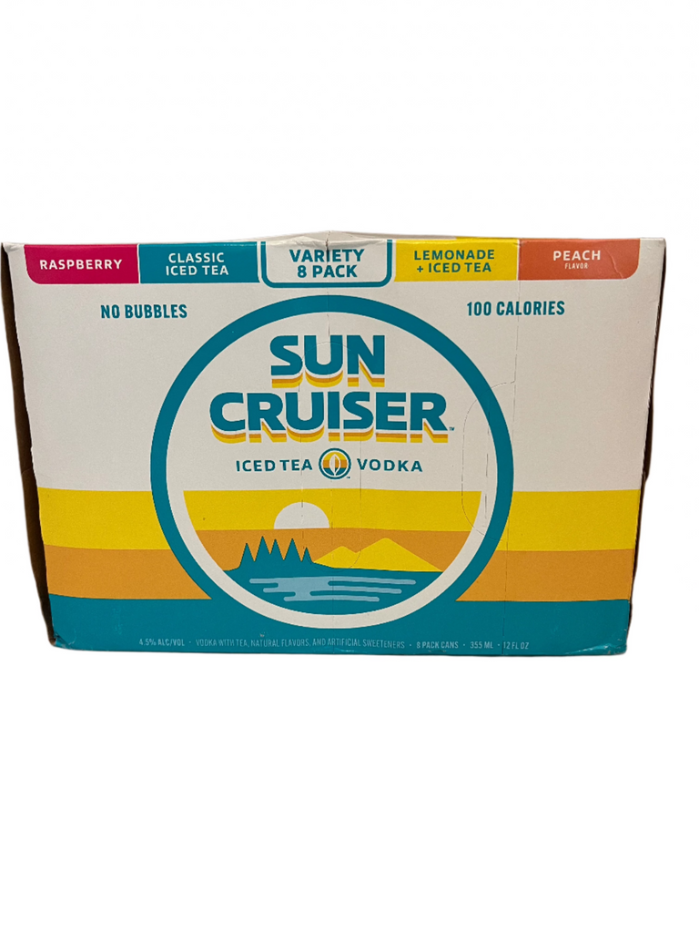 Sun Cruisers Iced Tea Vodka Variety 8 pack, 12oz – Orlando Grocery Express
